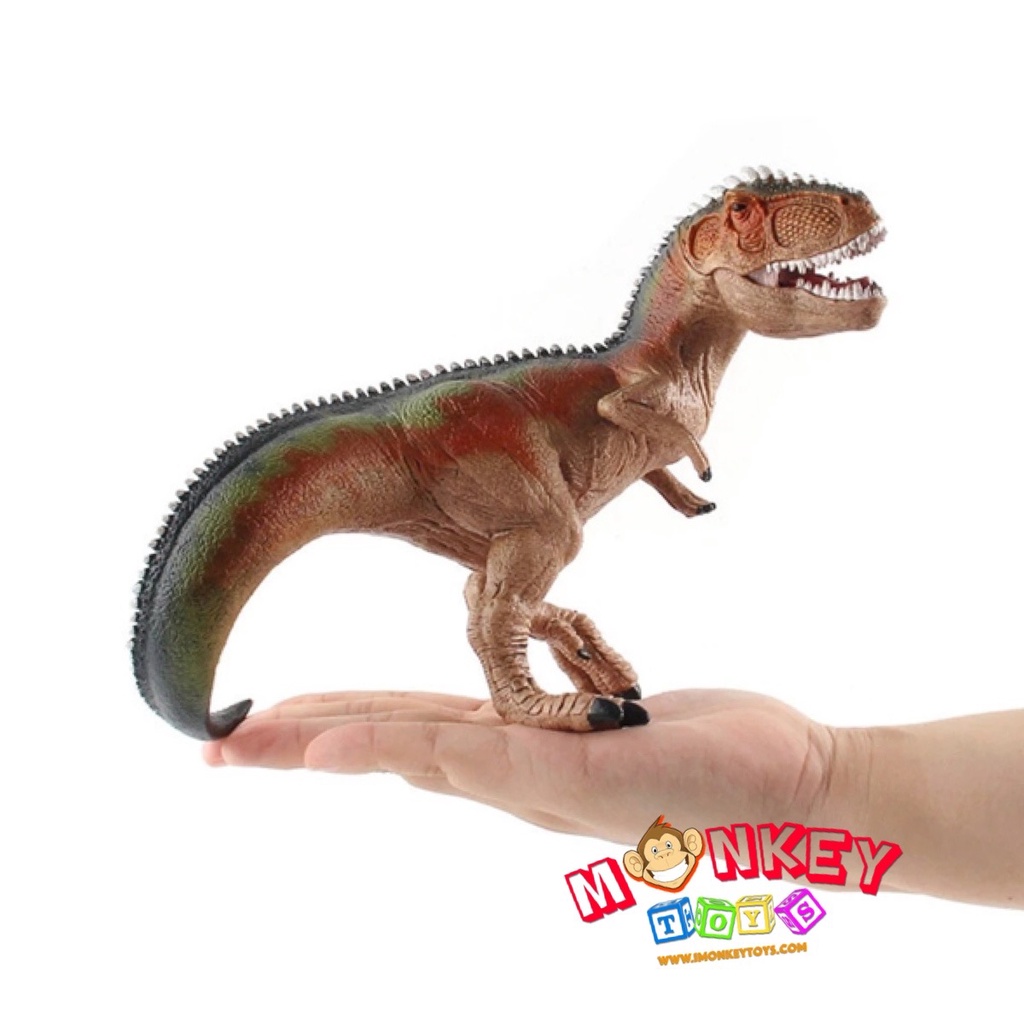 Monkey Toys - โมเดล ไดโนเสาร์ Giganotosaurus ส้ม ขนาด 24.00 CM (จาก ...