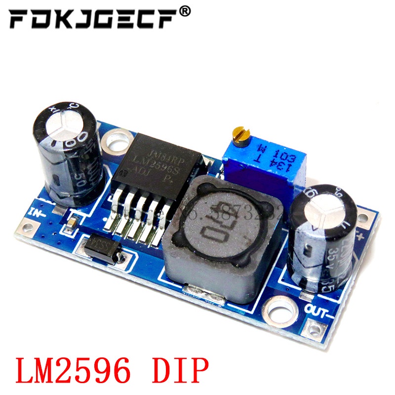 โมดูลแปลงแรงดันไฟฟ้า LM2596 DC-DC 3A LM2596S-ADJ 24V 12V 5V 3V LM2596S | Shopee Thailand
