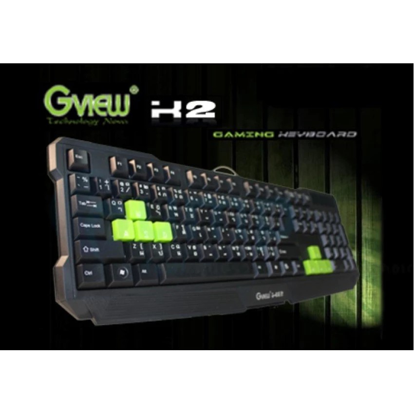 GVIEW K2 Keyboard Keyboard gaming | Shopee Thailand