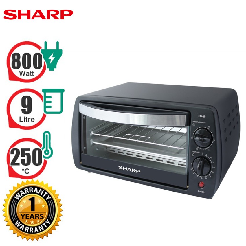 ชาร์ป เตาอบไฟฟ้า รุ่น EO-9P ซีรี่ย์ 2 ขนาด 9 ลิตร SHARP ELECTRIC OVEN 9 L. SERIES2 #EO-9P ...