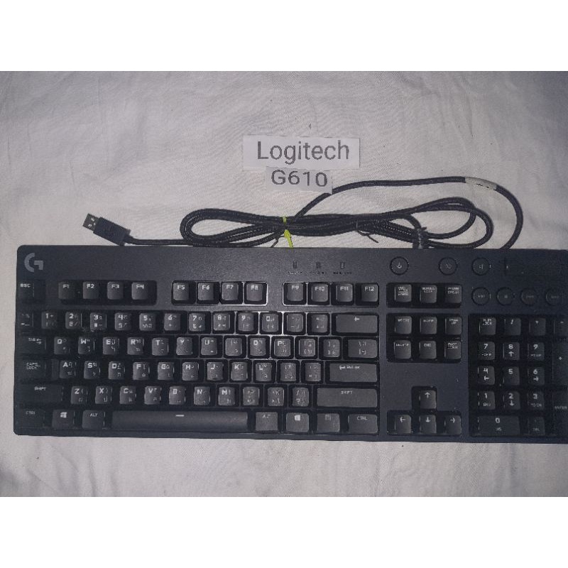 logitech g610 keyboard มือสอง สภาพเหมือนใหม่ประกัน14วัน | Shopee Thailand