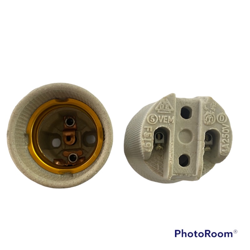 ขั้วเกลียวกระเบื้อง E27 sentoshi ขั้วห้อย กระเบื้อง เกลียว E27 F519 250V ใช้ได้ทั้ง หลอดไส้ Led ...