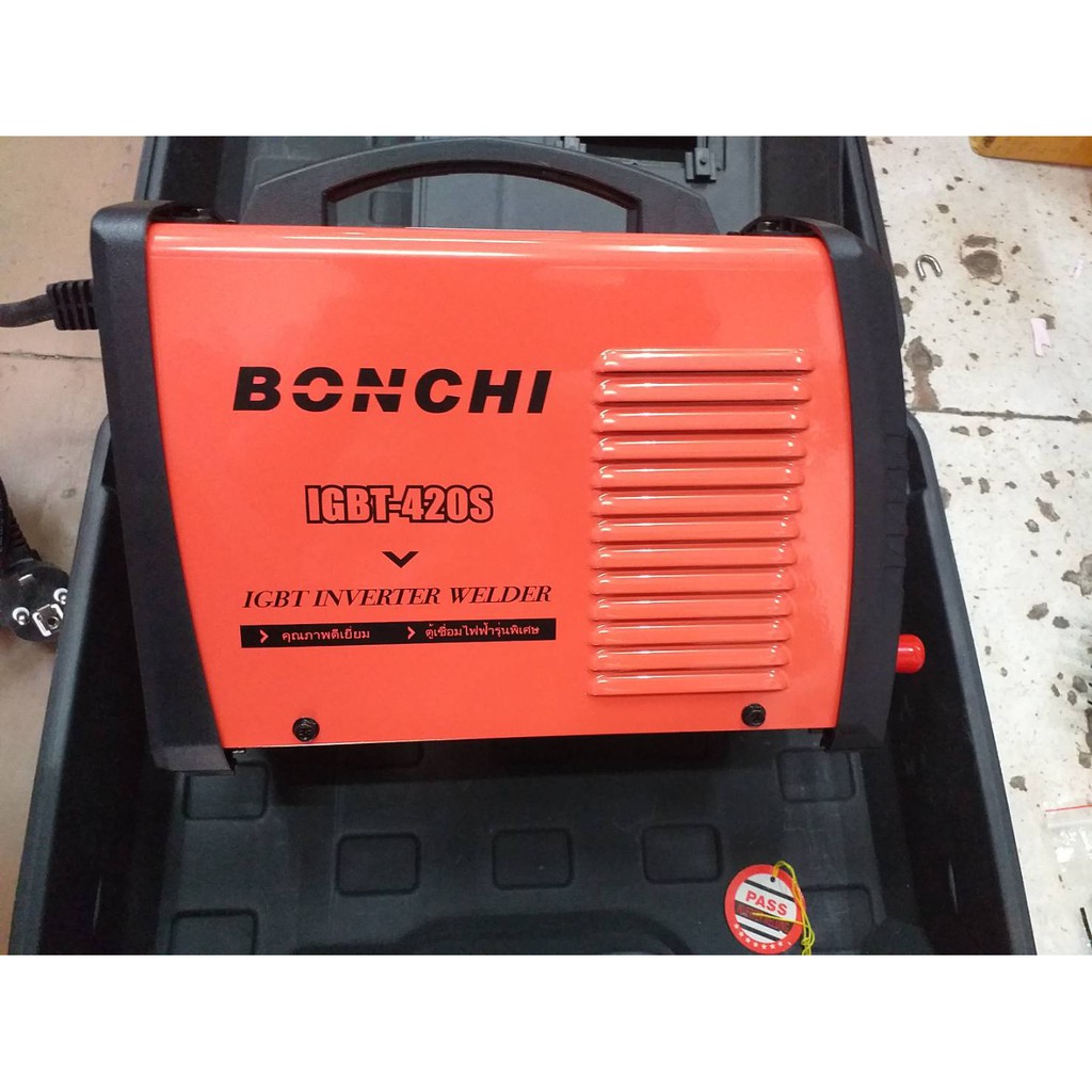 BONCHI ตู้เชื่อมพร้อมกระเป๋า BONCHI IGNT#420S 420Amp ระบบ Arc Force ...