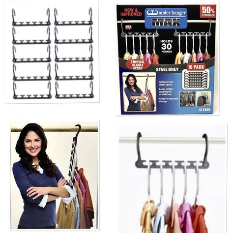 Wonder hanger Max ราวแขวน ไม้แขวนเสื้อ จัดระเบียบ | Shopee Thailand
