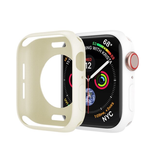 พร้อมส่ง-2 เคสแอปเปิ้ลวอช เคสapple iwatch ซิลิโคนสีพื้น สำหรับApple ...