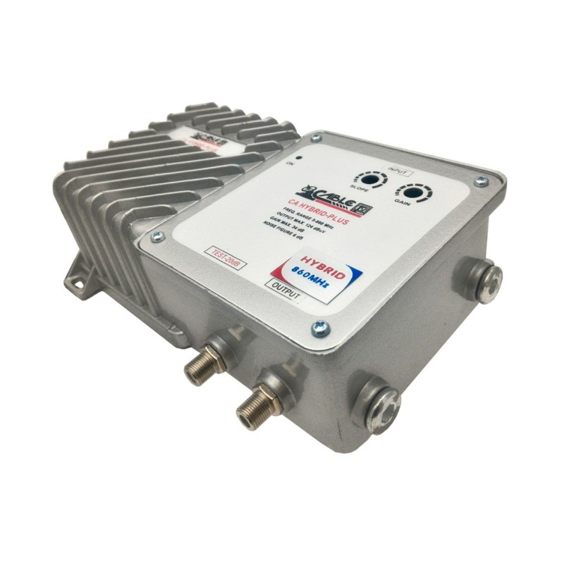 Booster ขยายสัญญาณRFระบบเคเบิ้ลทีวี(CATV, MATV) CABLE HYBRID | Shopee ...