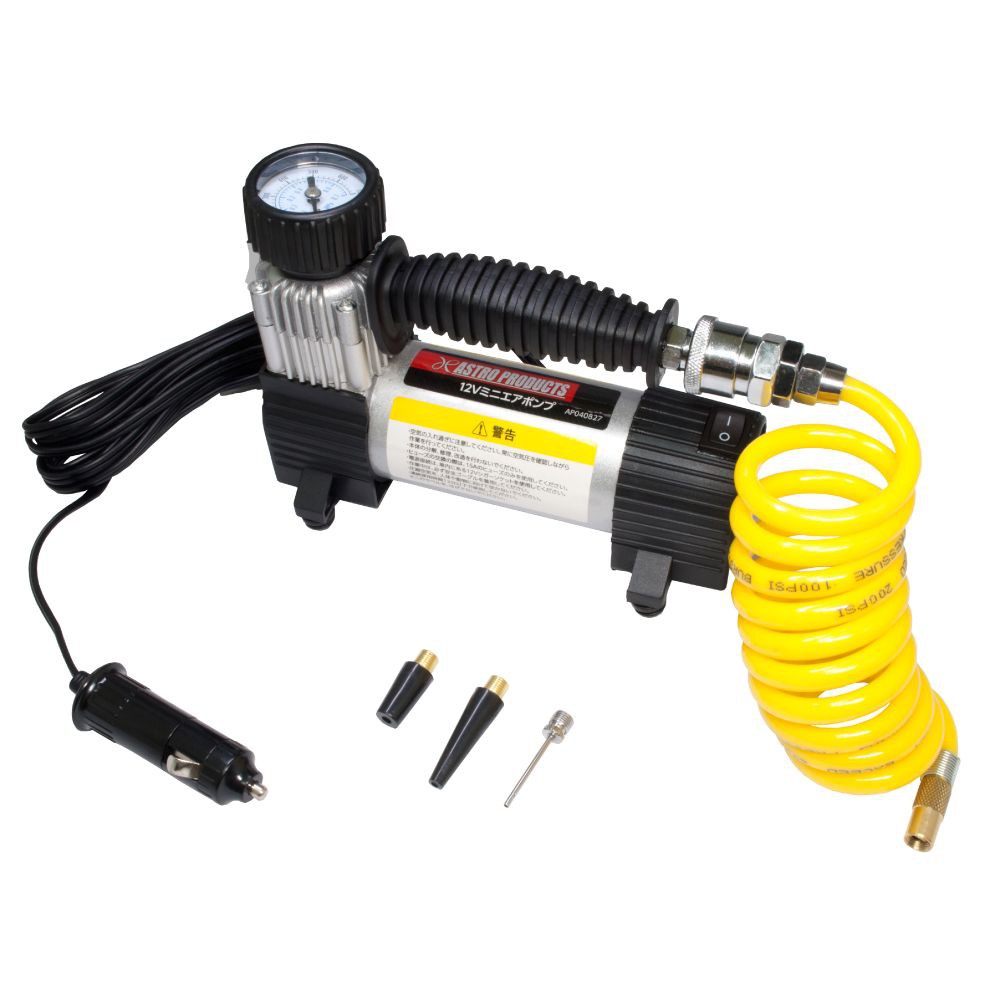 DC12V ปั๊มลมชนิดพกพา (เสียบกับที่จุดบุหรี่) ( DC12V Air Compressor ...