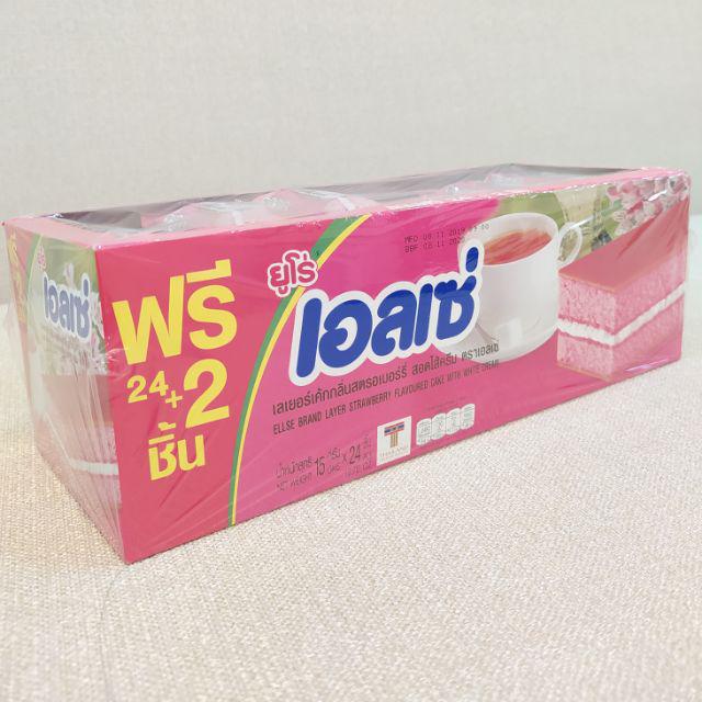 เอลเซ่ เลเยอร์เค้ก หลากหลายรสชาติ euro ellse cake ขนาด 360 กรัม ...