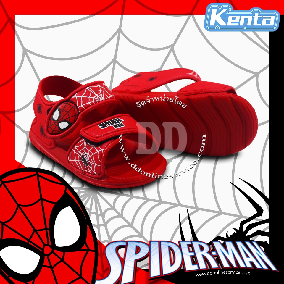 KENTA รองเท้ารัดส้นเด็ก ลายสไปเดอร์แมน น้ำหนักเบา รุ่น SD57 ลิขสิทธิ์ ...