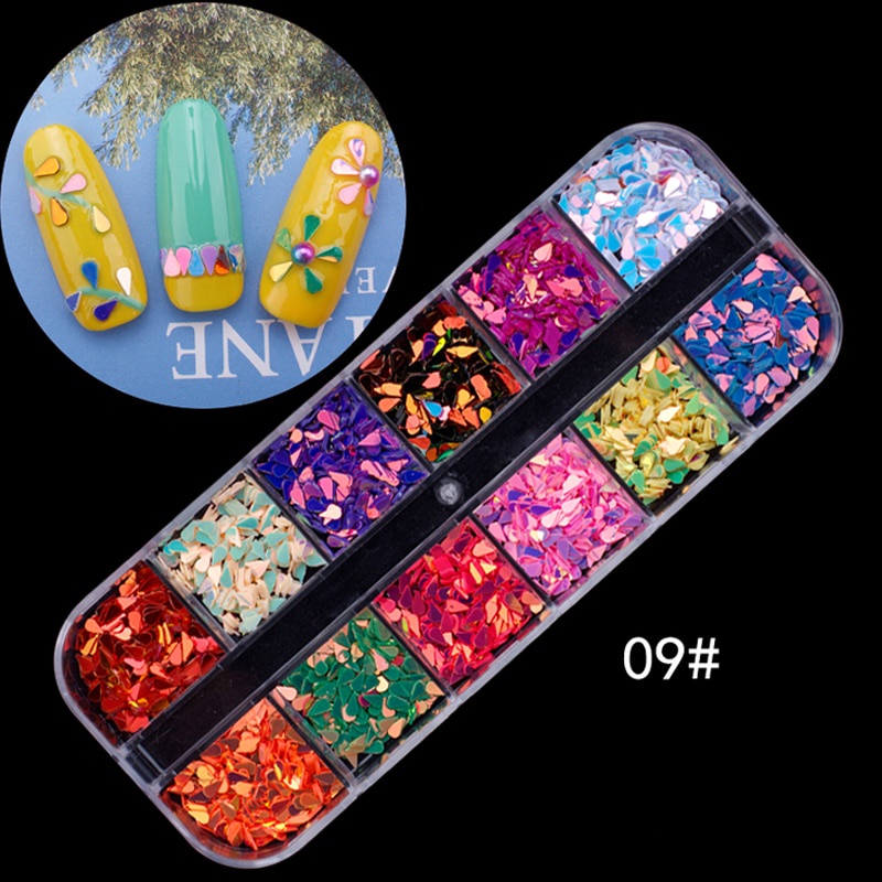 [Value Choice] LIMEGIRL อุปกรณ์ตกแต่งเล็บ คริสตัล 3D ทรงพิเศษ Diy ...