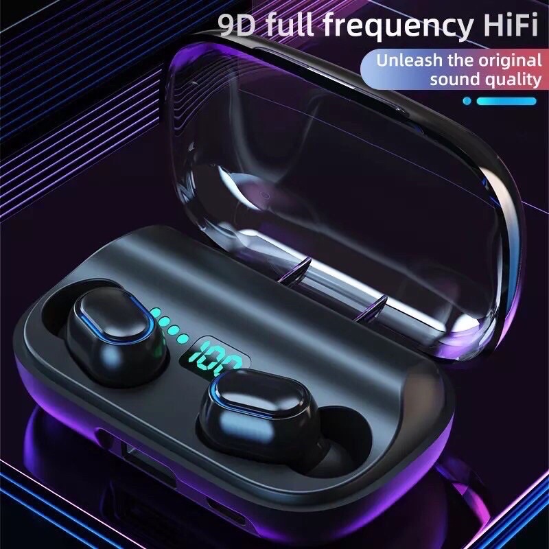 TWS-T11 Bluetooth 5.0 หูฟัง 9D Surround หูฟังสเตอริโอชุดหูฟัง | Shopee ...