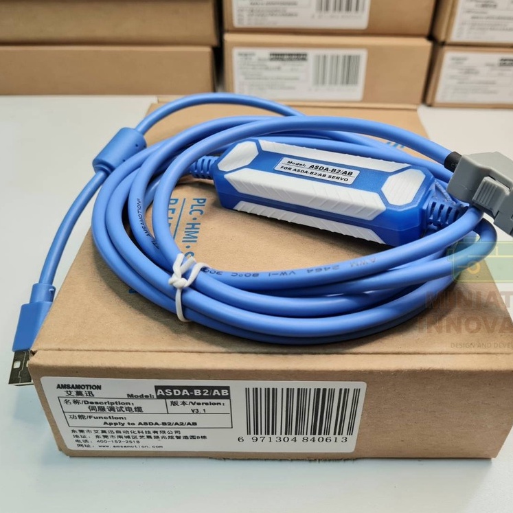 สายดาวน์โหลด SERVO DELTA ASDA-B2/AB Download cable USB Delta servo ...