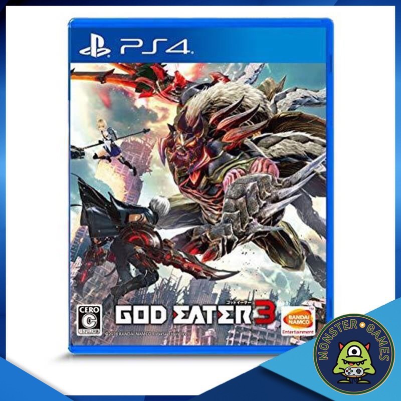 God Eater 3 Ps4 Game แผ่นแท้มือ1!!!!! (Godeater 3 Ps4) | Shopee Thailand