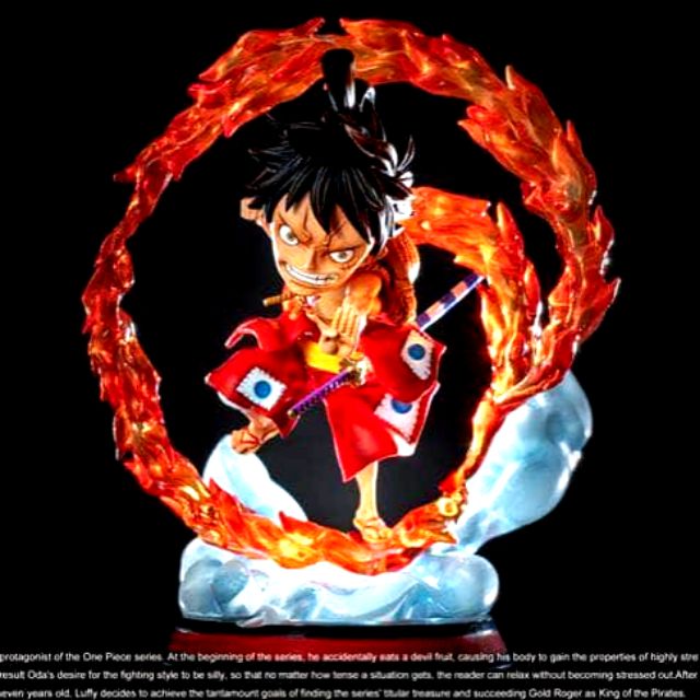 WCF Luffy Red Hawk Wano By W17 Studio | Shopee Thailand