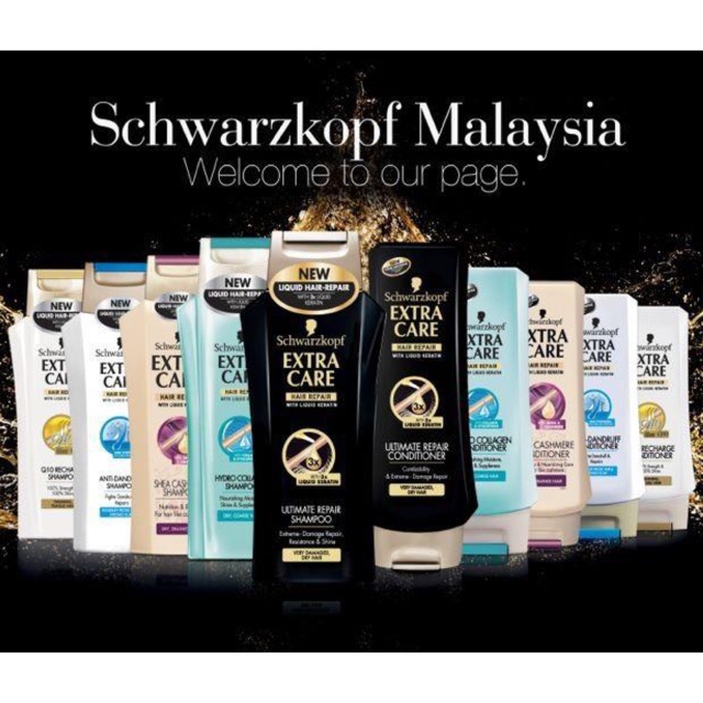 SchwarzKopf Extra Care Shampoo 400ML | Shopee Thailand