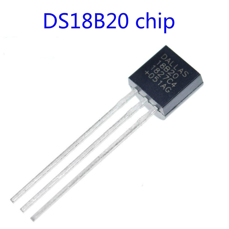 DS1820 แพ็กเกจสเตนเลส กันน้ำ DS18b20 โพรบอุณหภูมิ เซนเซอร์อุณหภูมิ ...