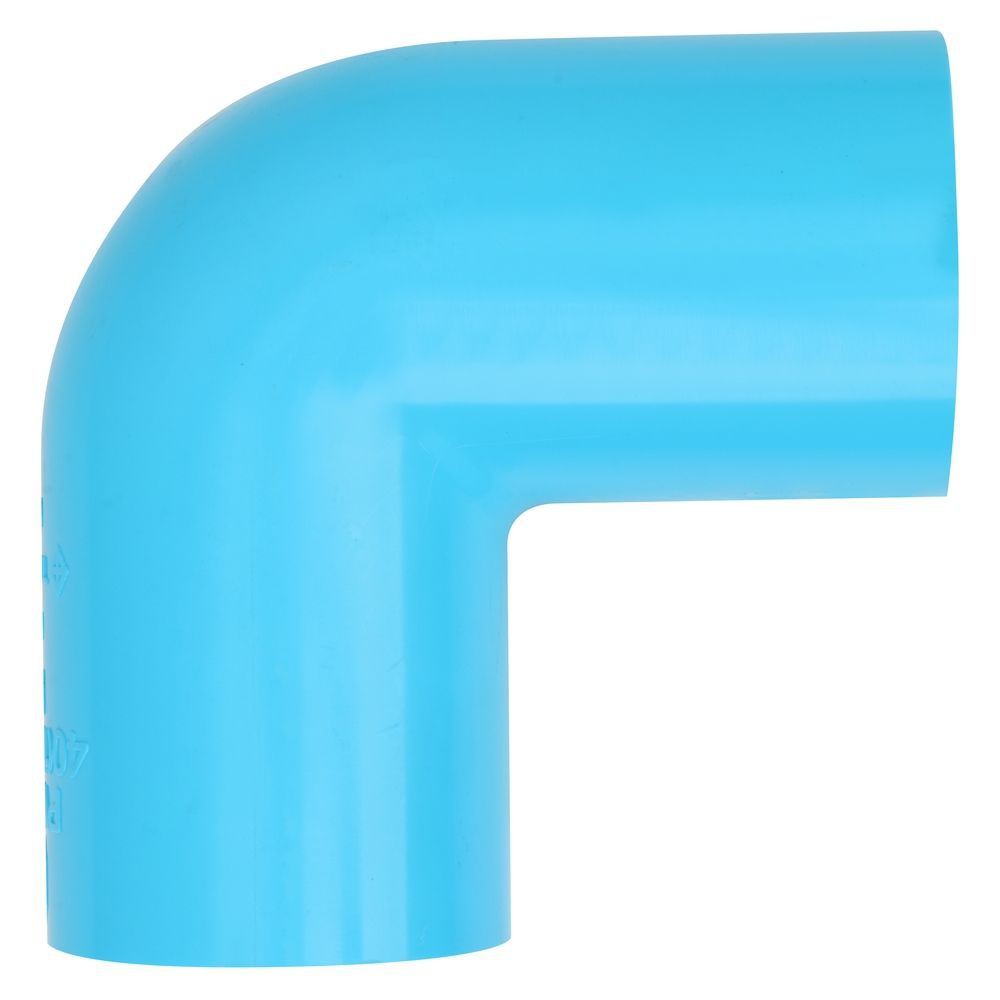 Joints ELBOW 90 PVC SOCKET SCG 1 1/2" LIGHT BLUE Pipe fitting Water ...