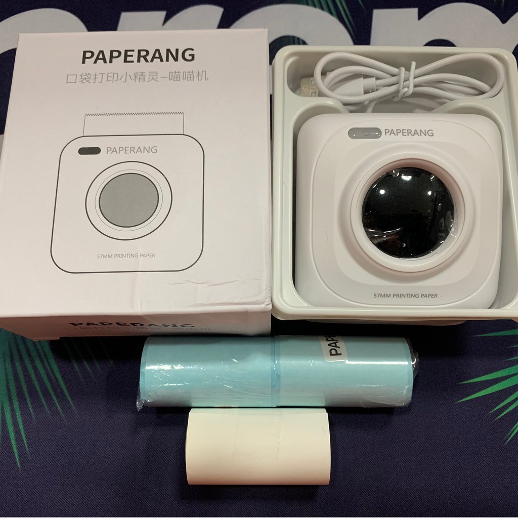 Paperang p1 เครื่องปริ้นพกพา เครื่องศูนย์แท้ | Shopee Thailand