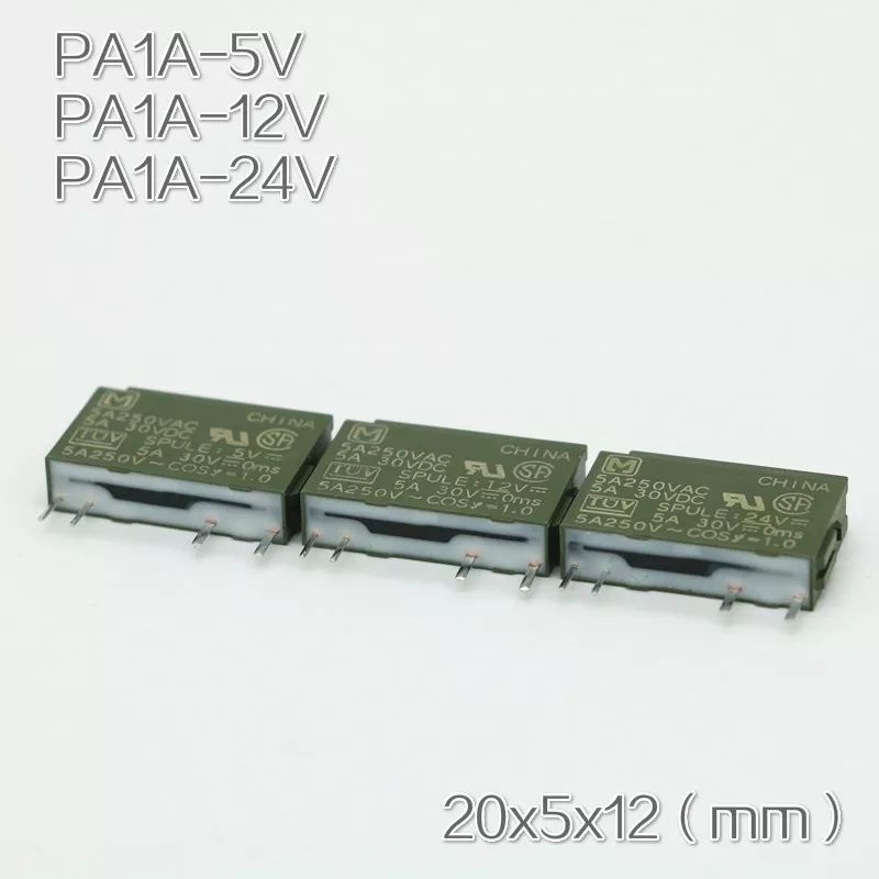 PA1A-5V APA3319 PA1a-12V APA3311 PA1a-24V (APA3312) PA1aS-24V APA3352 PA1A 24V 12VDC 4PIN 5A ...