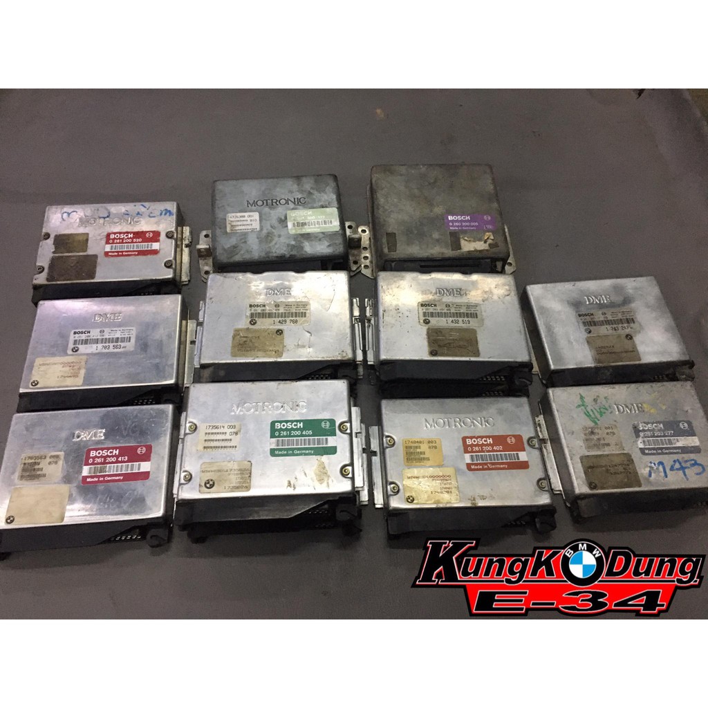กล่องเครื่องยนต์ BMW (DME , Motronic : M10 , M20 , M40 , M43 , M50) (E21 , E28 , E30 , E34 , E36 ...