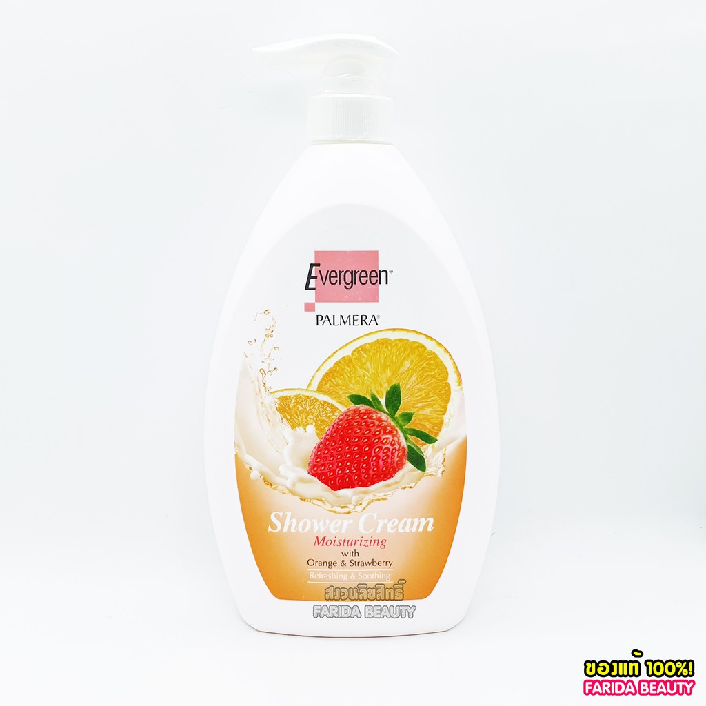 Evergreen Palmera Moisturizing Shower Cream 1,000 ml อีเวอร์กรีน ครีม ...