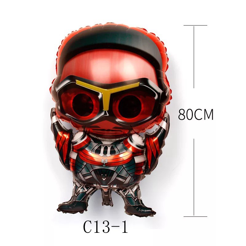 C13 กัปตันอเมริกา spider man ant man Falcon marvel บอลลูนงานเลี้ยงวัน ...