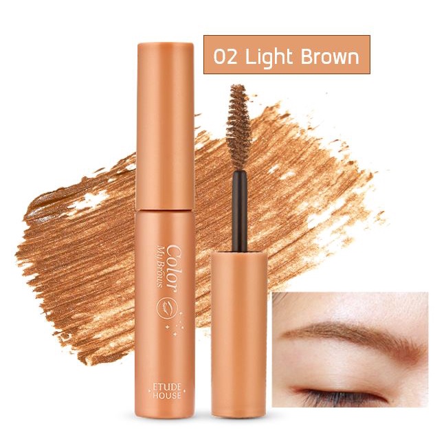 Etude House Color My Brows 5 สี มาสคาร่าปัดคิ้ว Etude House Color My ...