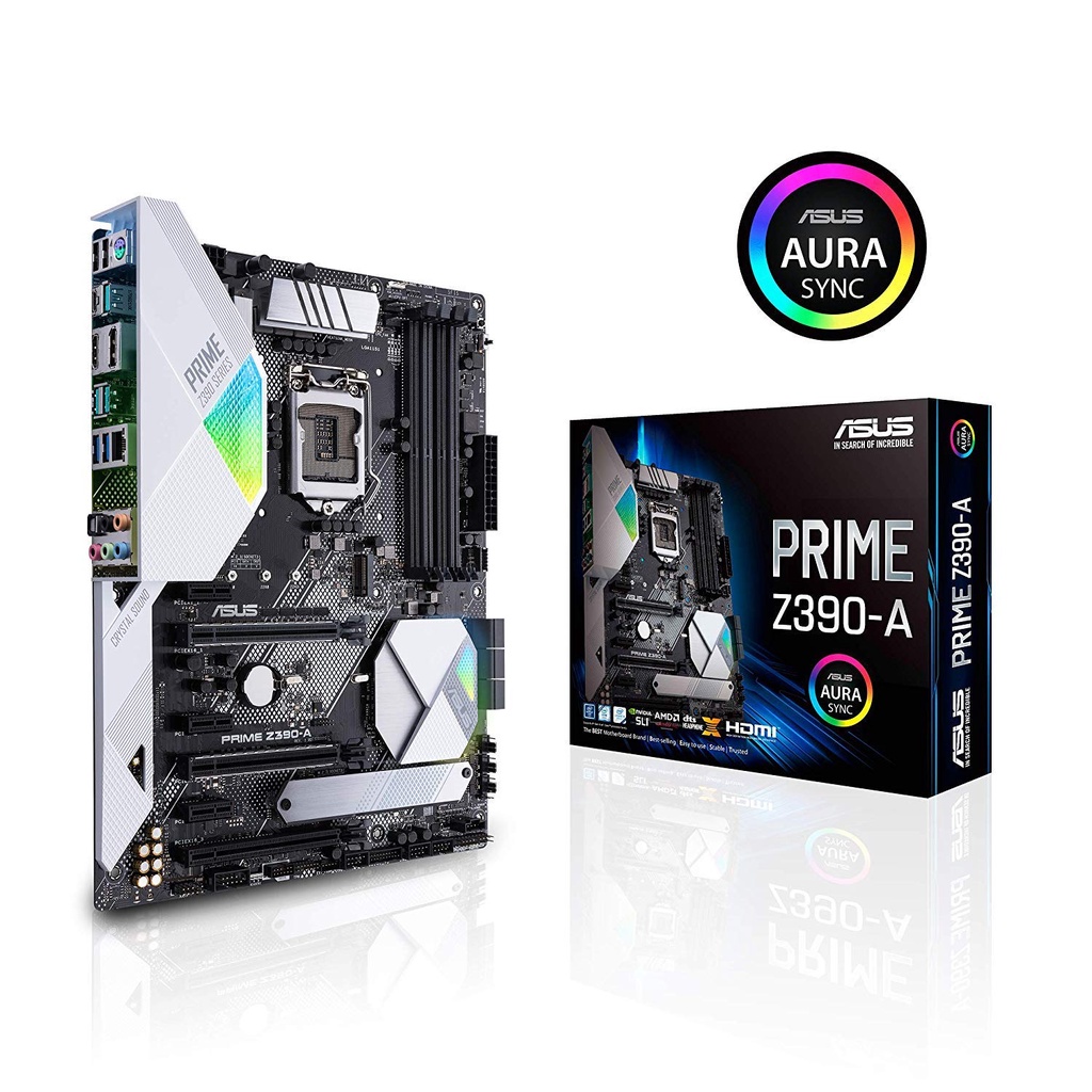 MAINBOARD (เมนบอร์ด) 1151v2 ASUS PRIME Z390-A RGB ตัวท็อป พร้อมส่ง ...