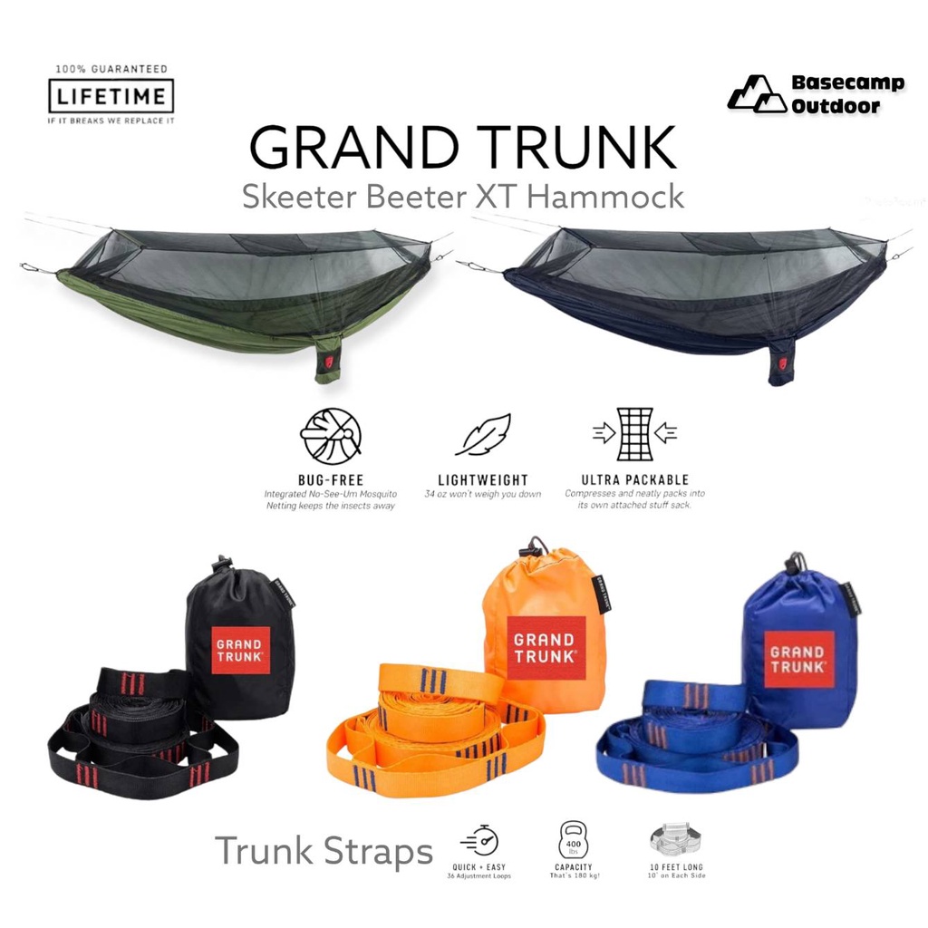 Grand Trunk Trunk Straps เชือกผูกเปล | Shopee Thailand