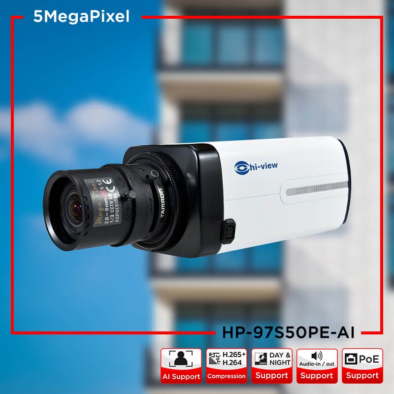 Hi-view HP-97S40PE-E3-AI Standard Camera 4MP | Shopee Thailand