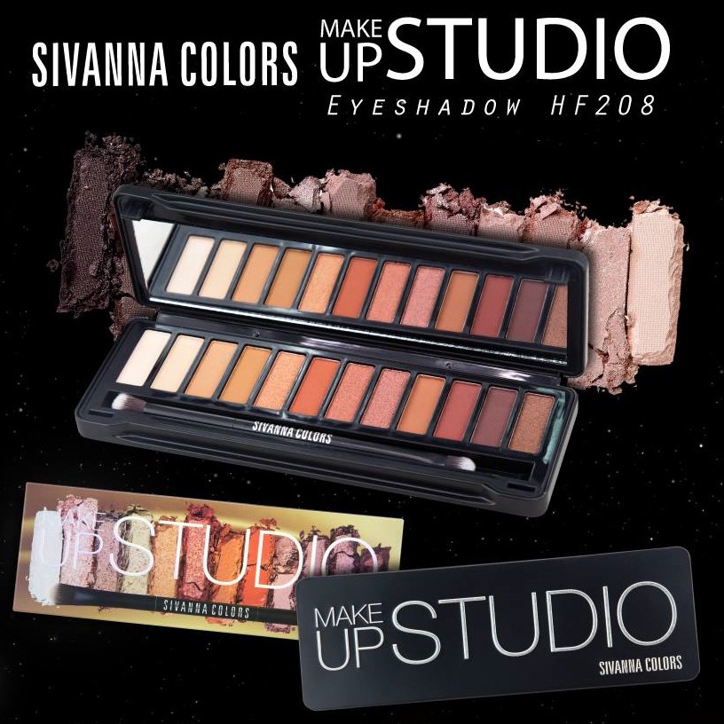 NEW!! Sivanna อายแชโดว์ 12 สี เนื้อแมท&ชิมเมอร์ Make up Studio ...