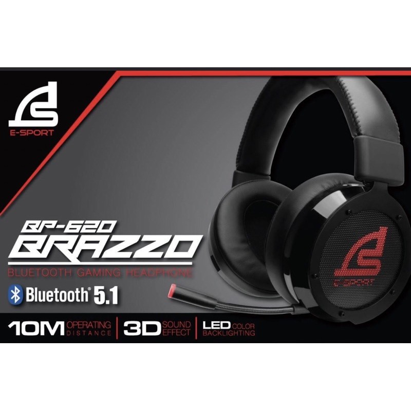 SIGNO E-Sport Bluetooth Gaming Headphone รุ่น BRAZZO BP-620 (หูฟัง ไร้ ...