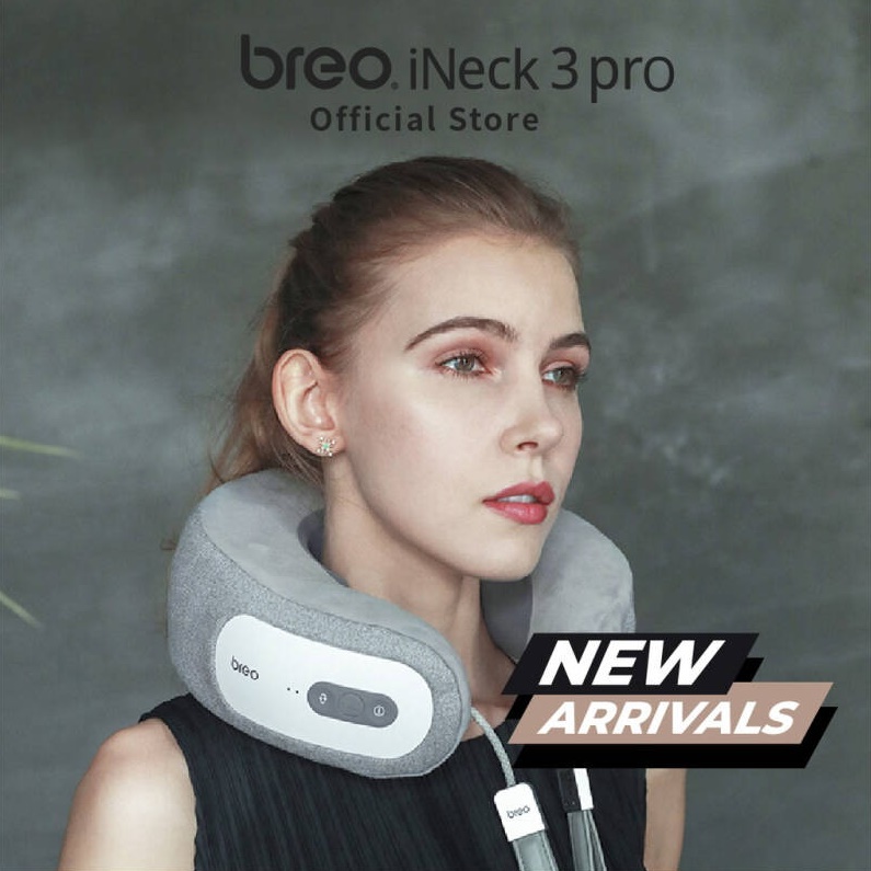 เครื่องนวดคอไฟฟ้า breo iNeck 3 Pro Neck Massager ใช้ผ่าน App ได้ ...