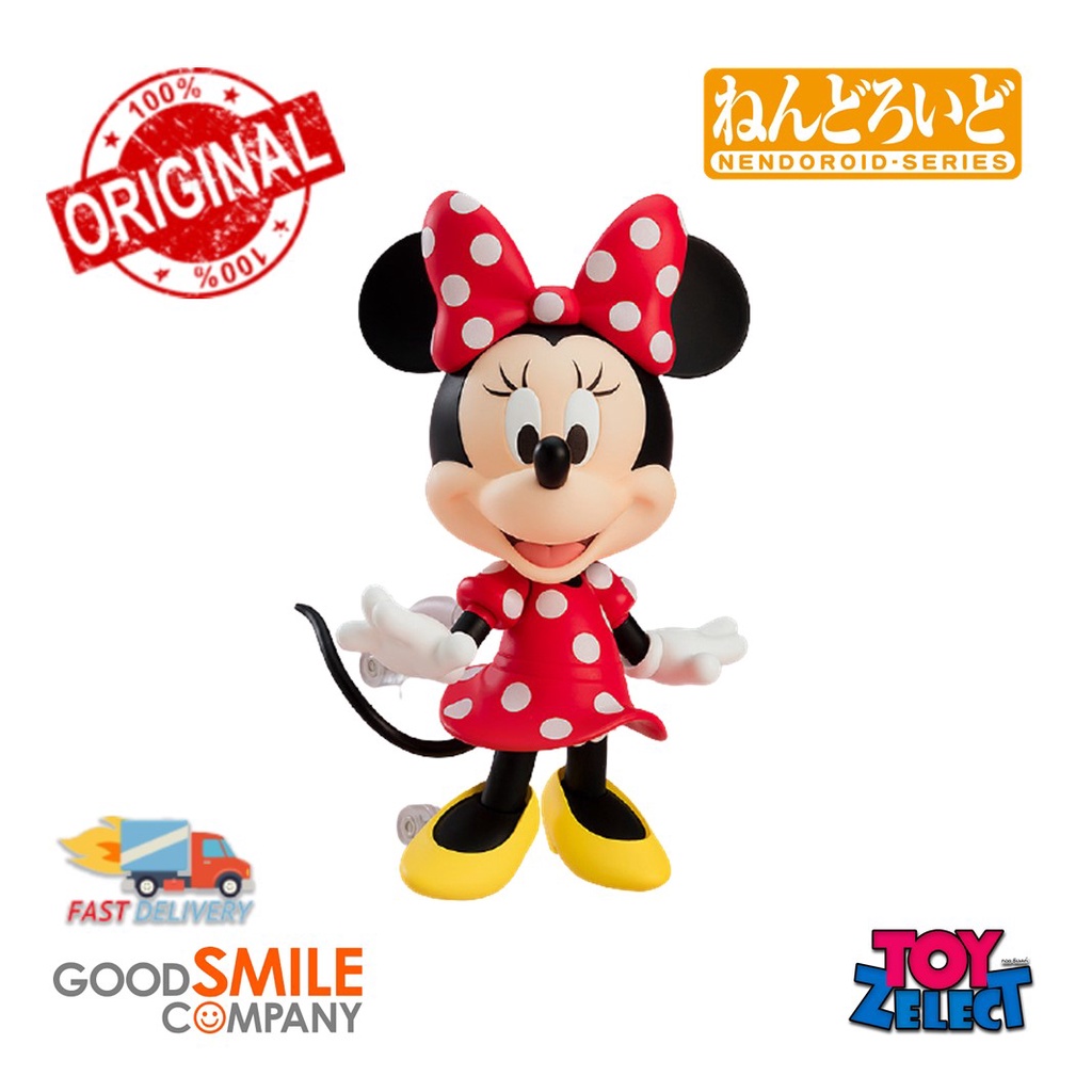 พร้อมส่ง+โค๊ตส่วนลด Nendoroid Minnie Mouse: Polka Dot Dress Ver. 1652 ...