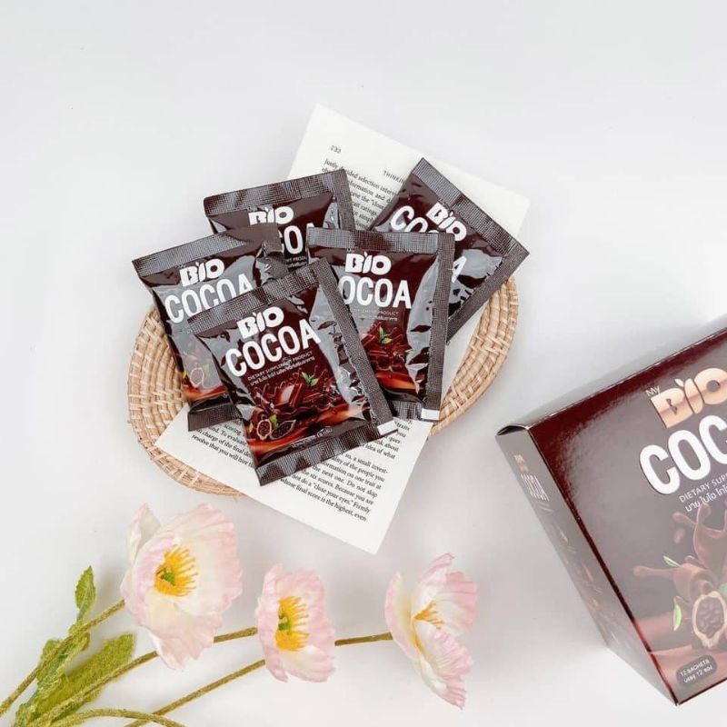 ไบโอ โกโก้ มิกซ์ Bio Cocoa Mix 1 กล่อง มี 12 ซอง | Shopee Thailand