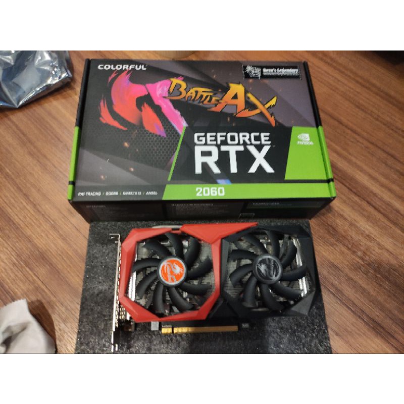 ประกัน 05/2025 Colorful RTX 2060 6GB Battle Ax NB V2-V ครบกล่อง ...