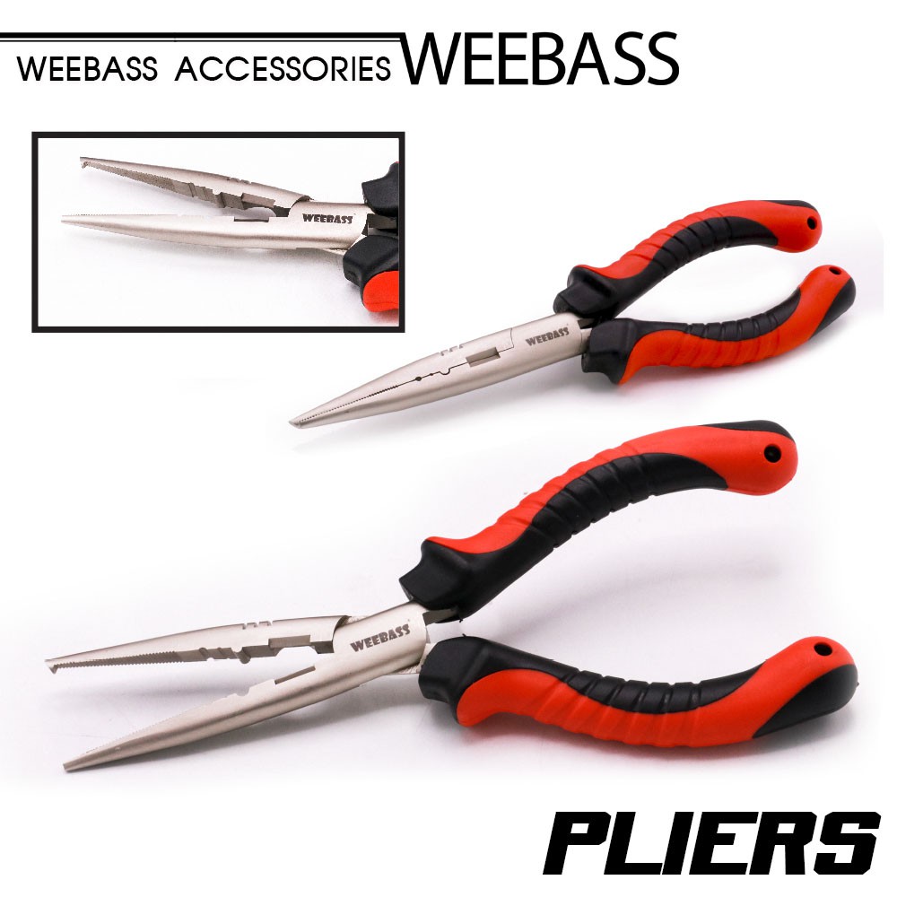 WEEBASS อุปกรณ์คีม - รุ่น SPLIT RING PLIERS คีม คีมปากแหลม คีมปลดสปริทริง คีมตัดสายพีอี | Shopee ...