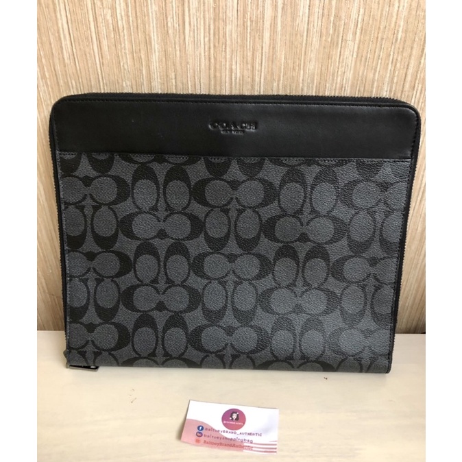 Coach tablet Case In Signature Canvas รุ่น F32654 กระเป๋าใส่ไอแพด แท็บ ...