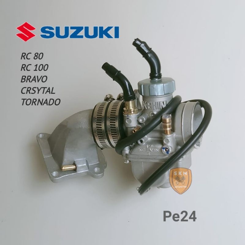 คาร์บูเรเตอร์และแพ็คเกจ MAINIPOL PE24/PE26/PE28 RC80 RC100 CRYSTAL ...
