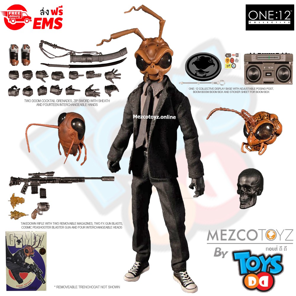 Mezco One:12 Collective Gomez Agent Edition | Shopee Thailand