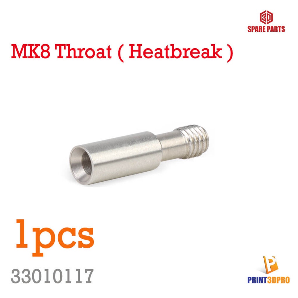 3D Printer Part Ender3 , CR-10 Throat tube ( Heatbreak ) MK8 อะไหล่ ท่อ ...