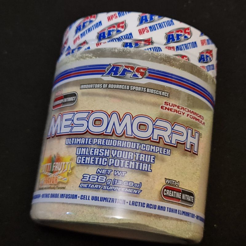 APS Mesomorph Pre-Workout DMAA DMHA Geranium Extract เพิ่มแรง เพิ่ม ...