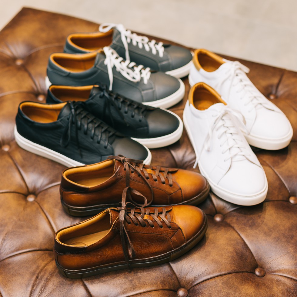 [SN02] Shoesshi รองเท้า Sneaker หนังแท้ | Shopee Thailand