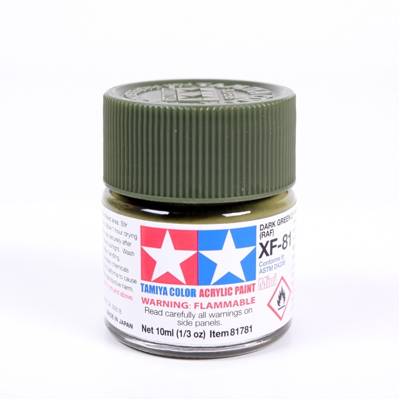 สีอะคริลิค TAMIYA ACRYLIC XF-77 81777, XF-78 81778, XF-79 81779, XF-80 ...