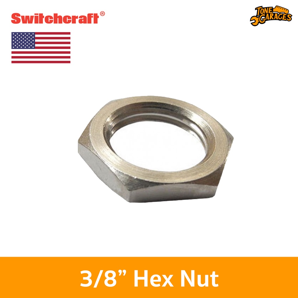 Switchcraft 3/8" Hex Nut for Input Jack น็อต หกเหลี่ยมสำหรับรูแจ็ค ...