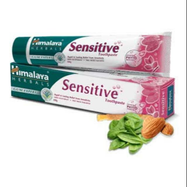 Himalaya Sensitive Toothpaste 80g ยาสีฟันสมุนไพร ลดอาการเสียวฟัน ...
