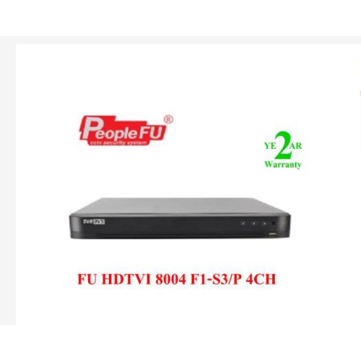 FU HDTVI 8004 F1-S3/P 4CH รองรับกล้อง 4 ล้านพิกเซล. | Shopee Thailand