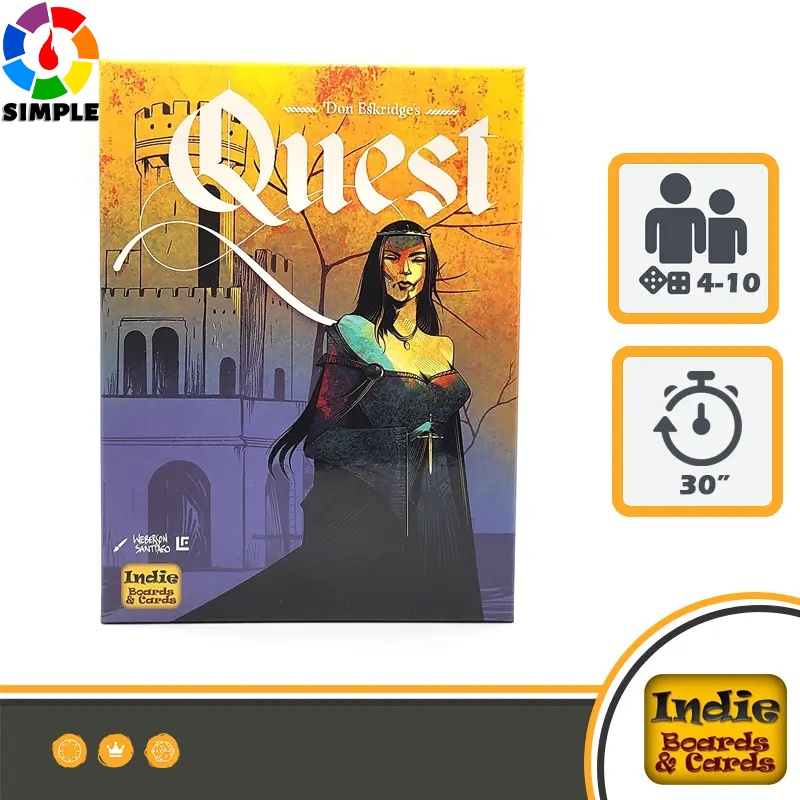 Quest A new fast-paced way to play The Resistance：Avalon Card Game ...