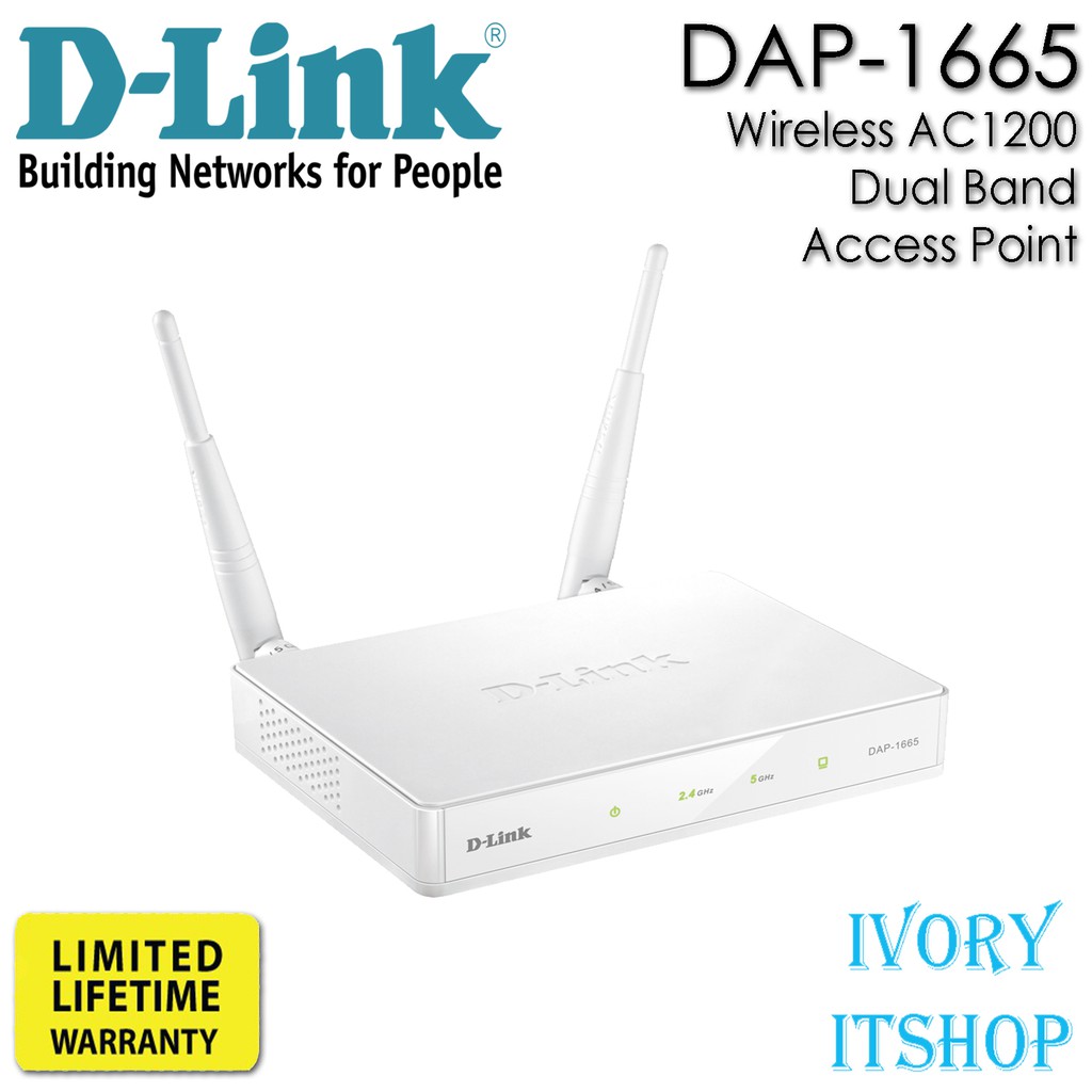 D-Link DAP-1665 Wireless AC1200 Dual Band Access Point/ivoryitshop ...