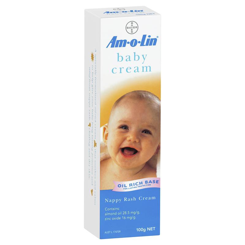 Amolin Baby Cream for Nappy Rash Tube 100g | Shopee Thailand